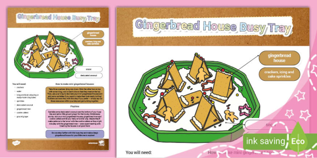 Gingerbread House Crafts | twinkl.com.au
