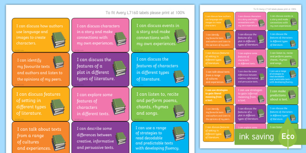 Year 1 Reading Assessment Stickers (teacher made)