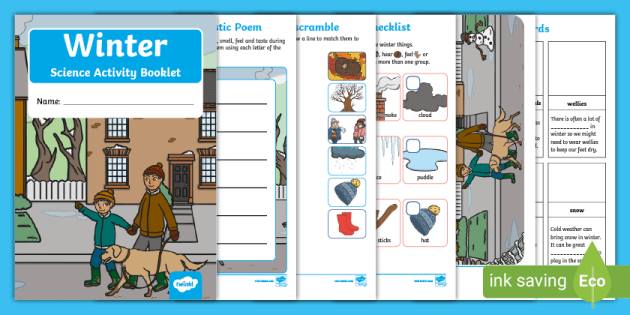 Winter Booklets | twinkl.com.au