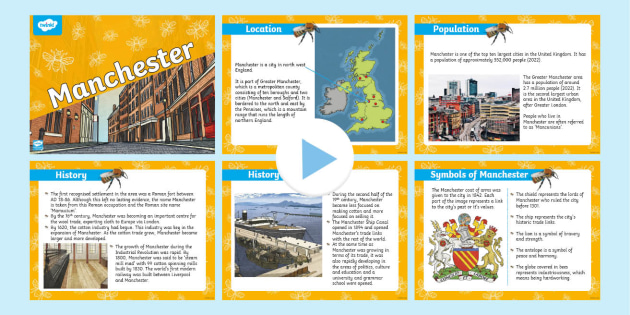 Manchester Geography Resources | twinkl.co.uk
