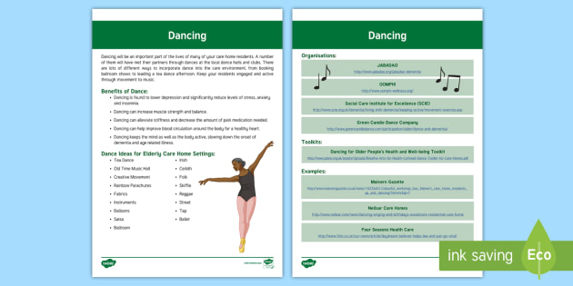 Dancing Guide (teacher made)