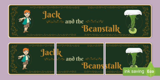 Jack and the Beanstalk Banners | twinkl.co.uk