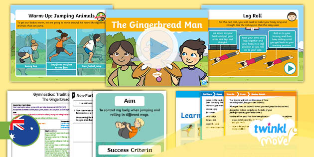 Y1 Gymnastics: Traditional Tales L3: The Gingerbread Man