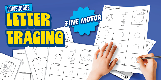 Lowercase Letter Tracing 1 Worksheet Free Printable