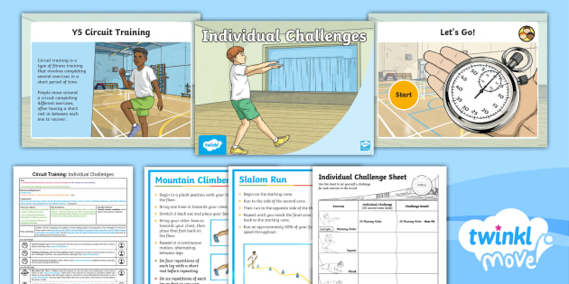 Individual Challenges PE Lesson Plan I Year 5 | Twinkl Move