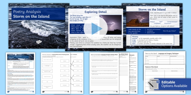 Storm on the Island Lesson Pack | GCSE AQA Power & Conflict