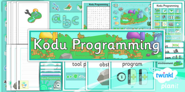 Computing: Kodu Programming Year 6 Unit Additional Resources