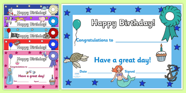 👉 Happy Birthday Posters - ESL Birthday Resources