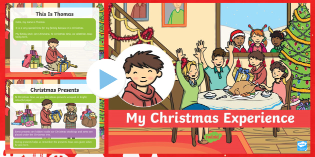 My Christmas Experience PowerPoint (teacher made)
