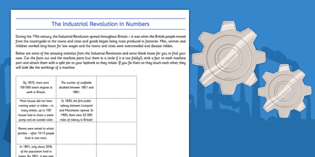 The Victorians The Industrial Revolution in Numbers
