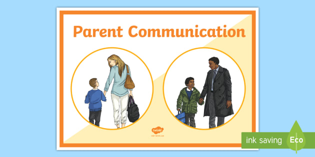 👉 Parent Communication Display Poster