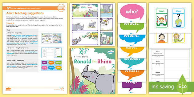 * NEW * Pre- Key Stage Standards English Language and Comprehension Reading