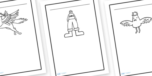 Fantasy Writing Frames (teacher made)