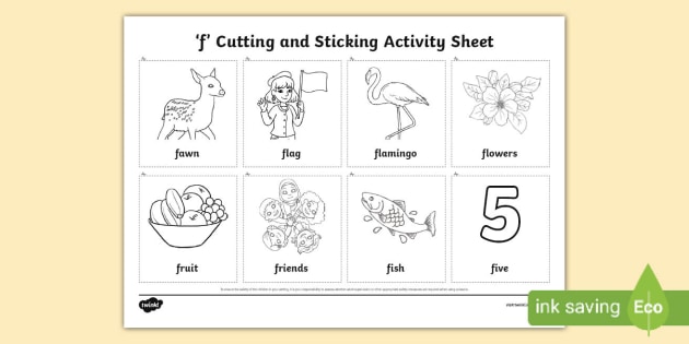 Cutting and Sticking Activity • Twinkl.com.au