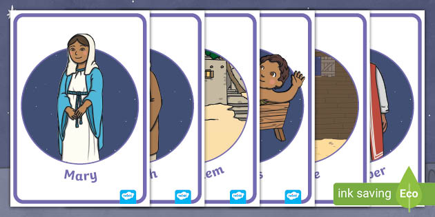 The Nativity Display Posters (teacher made)