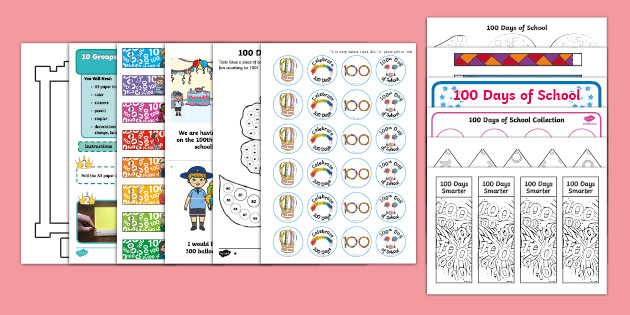 Ultimate 100 Days of School Lower Primary Pack