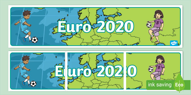 Euro 2020 Display Banner (teacher made)