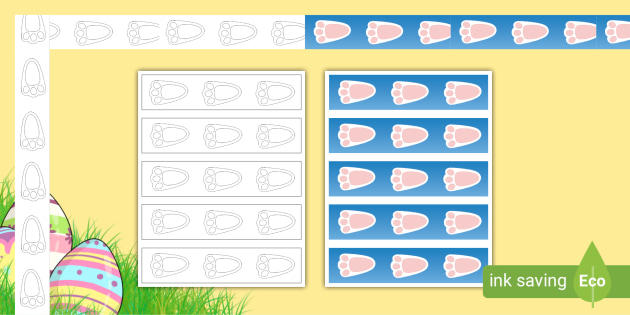 Printable Easter Bulletin Board Borders | Twinkl USA