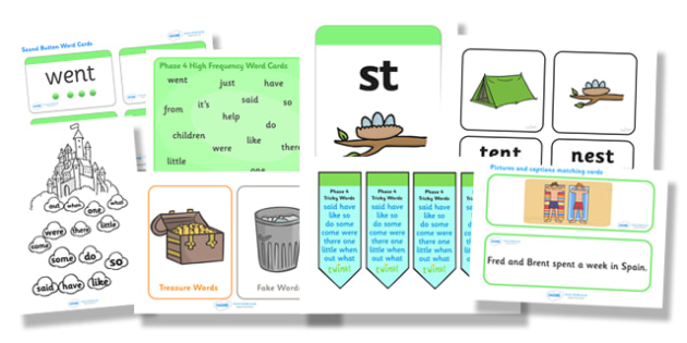 Phase 4 Phonics Intervention Pack (teacher made)