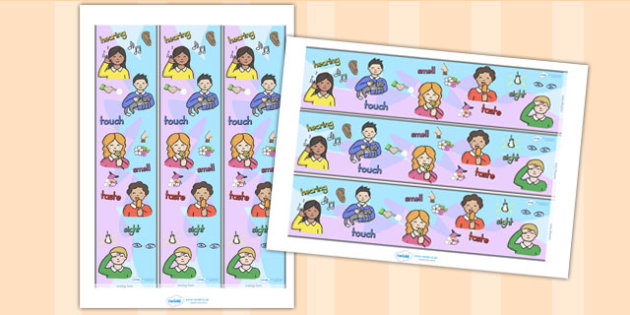 Senses Display Borders - senses, ourselves, emotions, borders