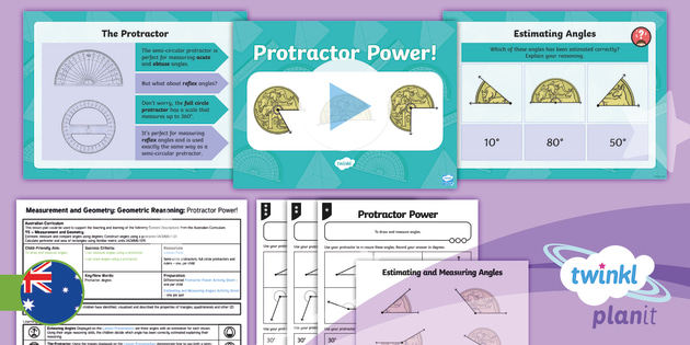 Year 5 Measurement and Geometry: Geometric Reasoning: Draw and Measure ...