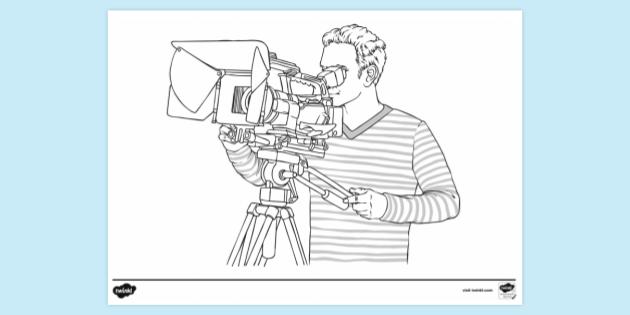 FREE! - Production Colouring Sheet | Colouring Sheets