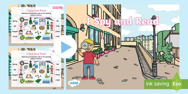 I Spy and Read: Phase 5 Activity PowerPoint (teacher made)