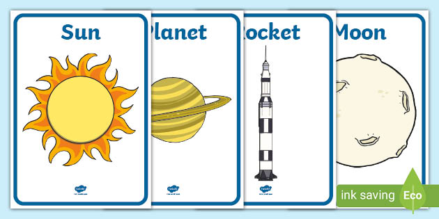 Space Display Posters (teacher made)
