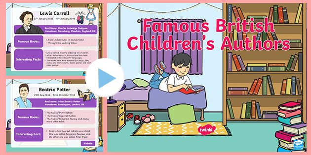 Ks1 Famous British Children S Authors Powerpoint