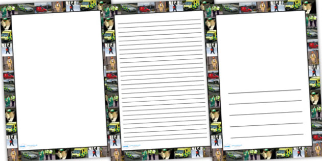 People Who Help Us Photo Page Borders (teacher made)