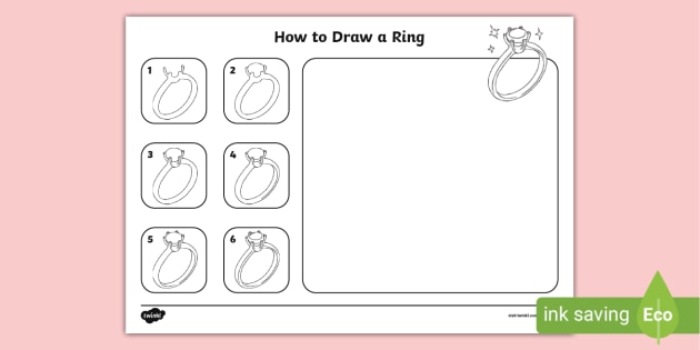 FREE! - How to Draw a Ring (teacher made)