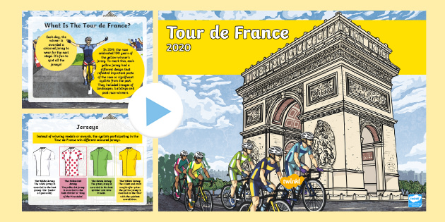 KS2 The Tour de France Informative PowerPoint