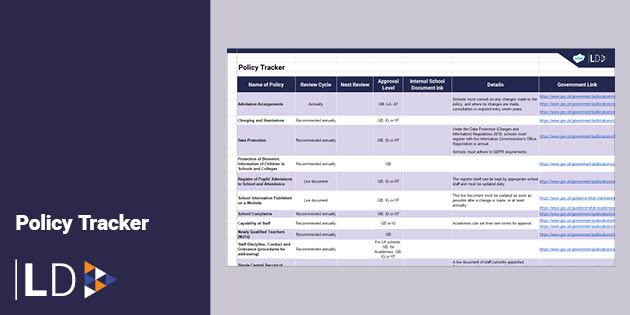 Policy Tracker | School Policies (teacher made)