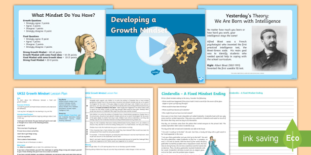 UKS2 Growth Mindset Lesson Plan And Resource Pack