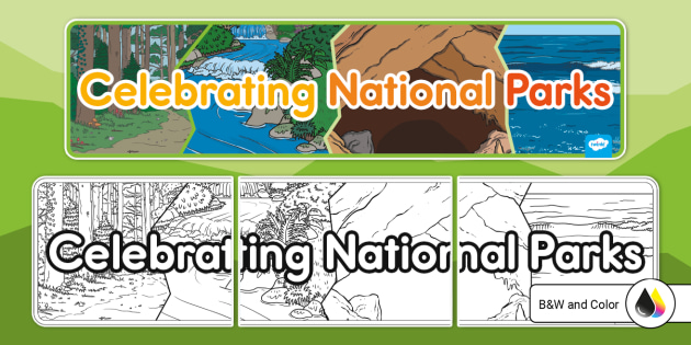 U.S. National Park Banner | Teaching Resource | Twinkl
