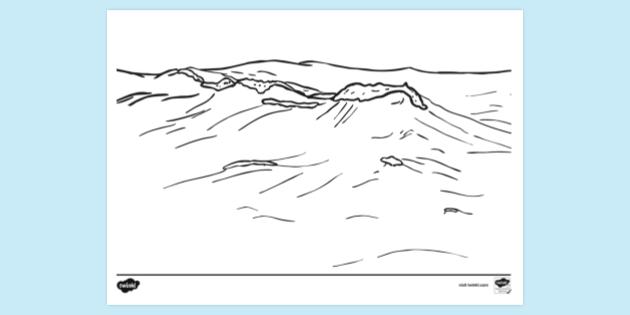 FREE! - Water Waves Colouring Sheet | Colouring Sheets