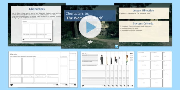GCSE The Woman in Black Characters Resource Pack