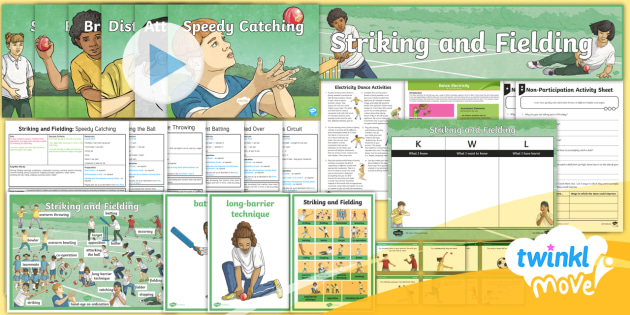 Year 6 Striking and Fielding Unit Pack