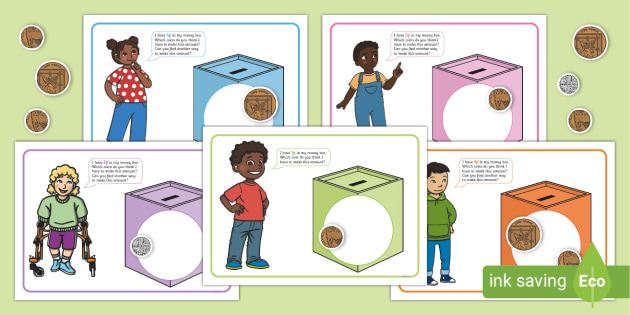 👉 Money: Making Amounts to 5p Activity Mats