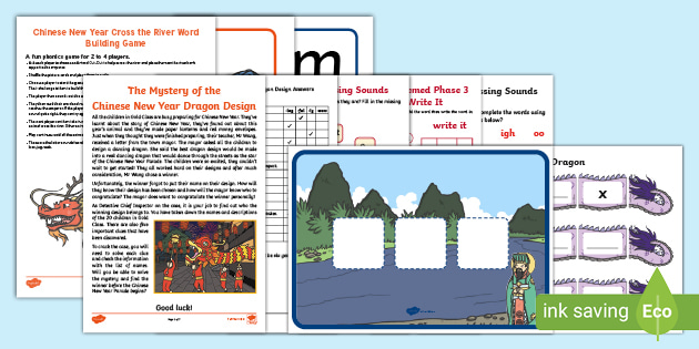 Chinese New Year Phonics Fun Bumper Pack (teacher made)