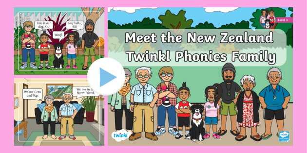 Meet the Twinkl Phonics Family: Level 3 PowerPoint