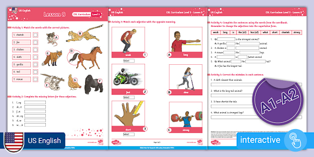 Grammar for Second Language Classrooms - ESL Resources