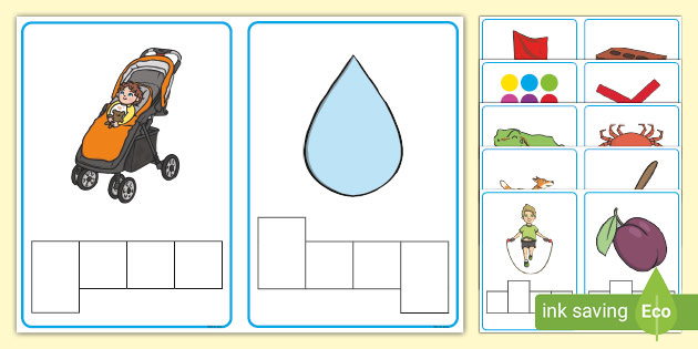 Blends Phoneme Frames (teacher made)