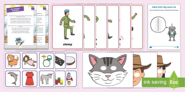 Phonics Level 1, Week 27 - Shopping Centre Weekly Lesson Pack.
