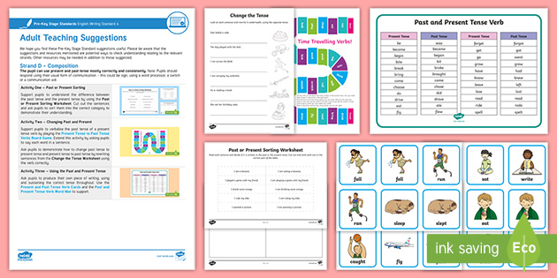 Pre-Key Stage Standards English Writing Standard 6 Strand D Resource Pack