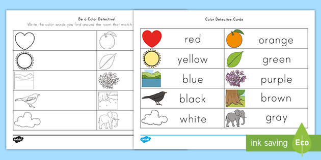 Colors Read and Write the Room Activity (Teacher-Made)