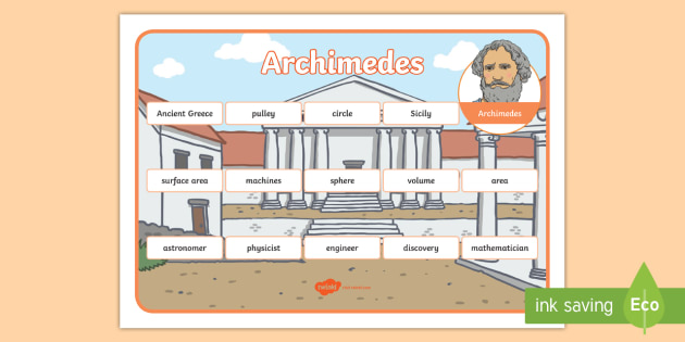 Archimedes Word Mat