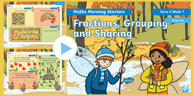 Maths Morning Starters Early Level: Term 2 Week 7 PowerPoint