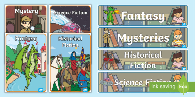 Novel Display Sign Banner and Poster Resource Pack