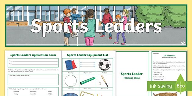 KS2 Sports Leader Pack